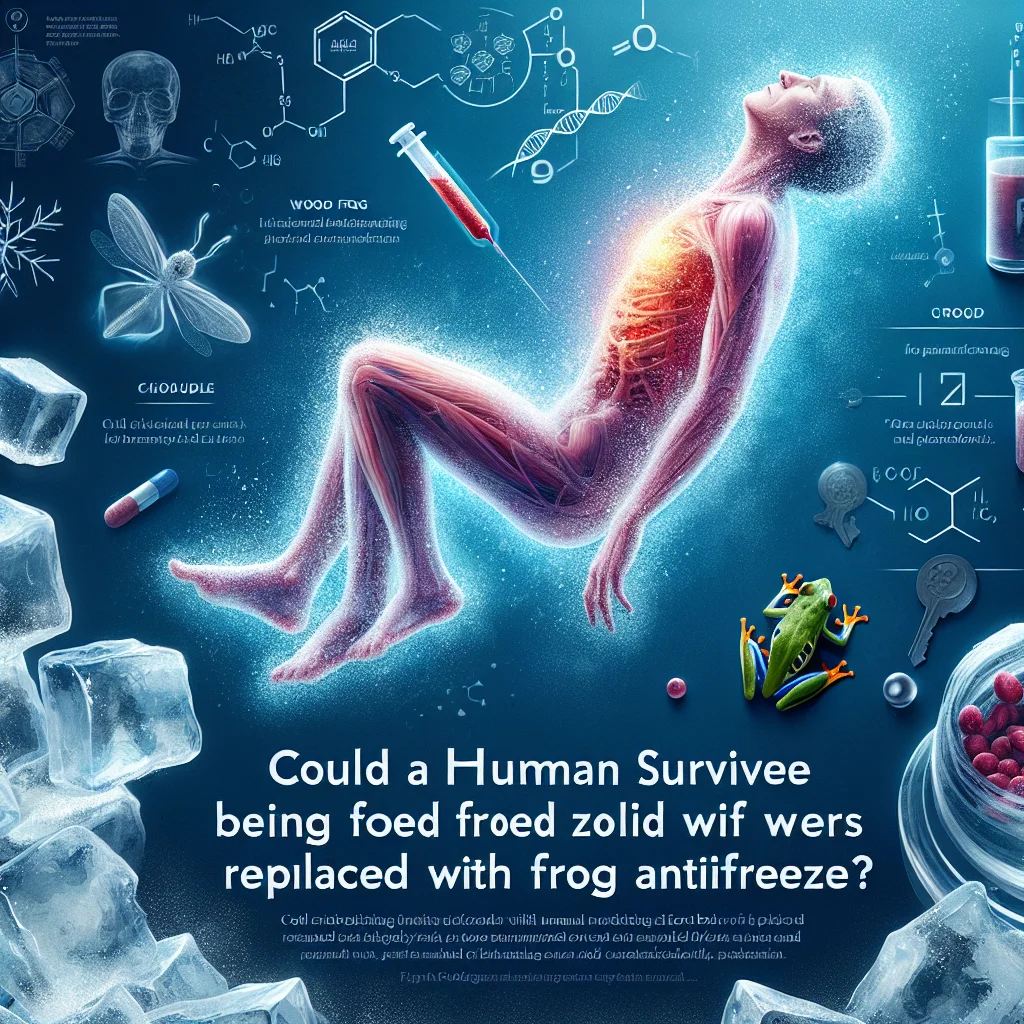 Could a human survive being frozen solid if their blood were replaced ...