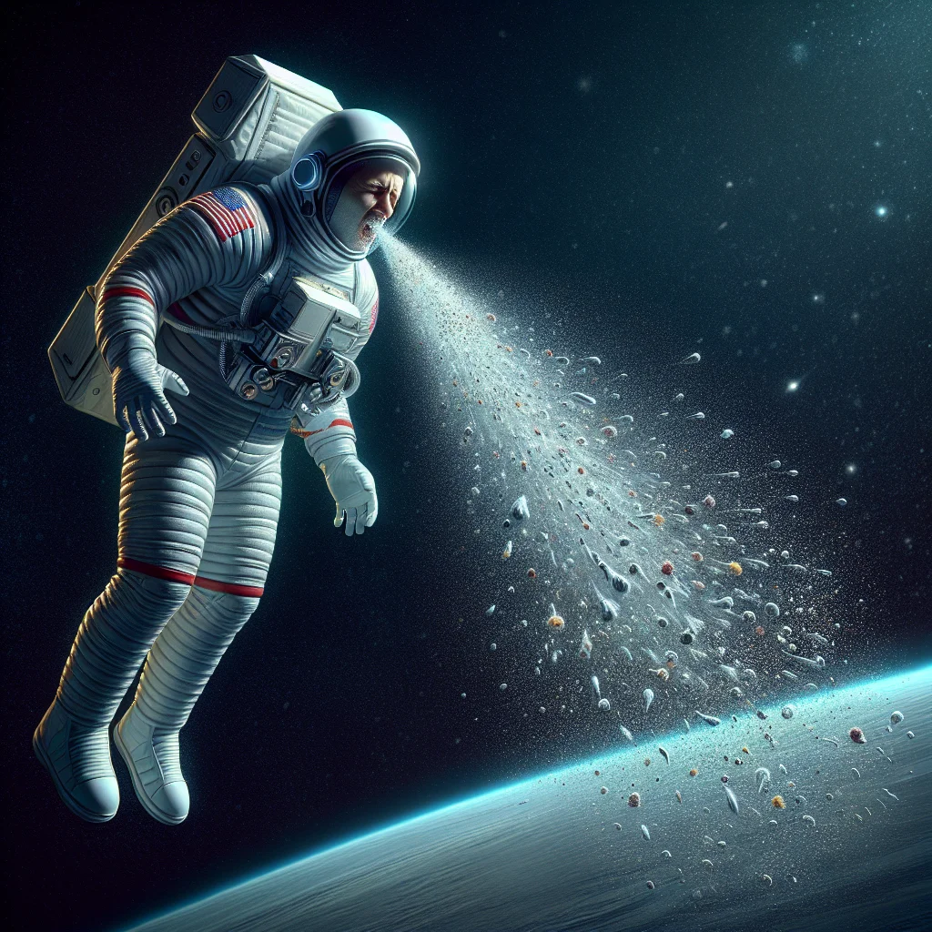 If you sneezed in microgravity, why would the recoil propel your body ...