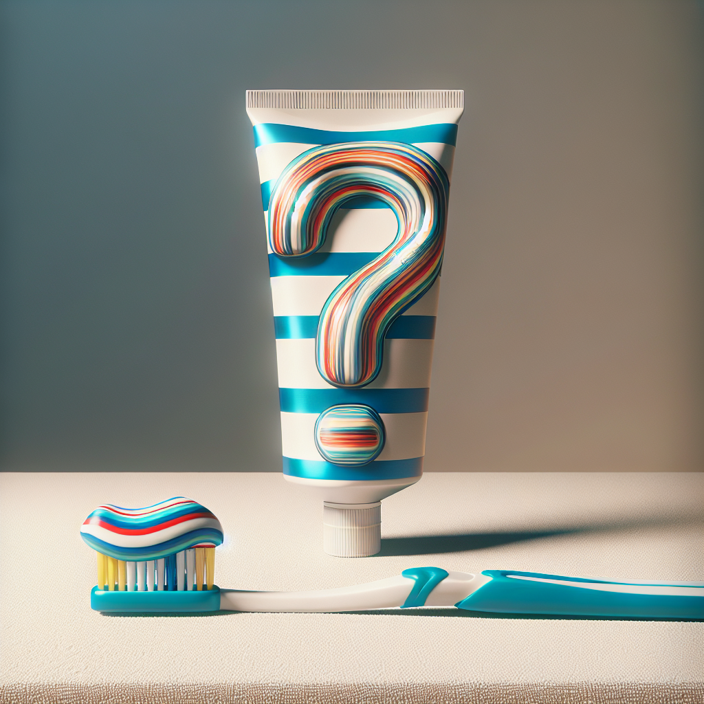 What is the purpose of the colored stripes found on a toothpaste tube ...