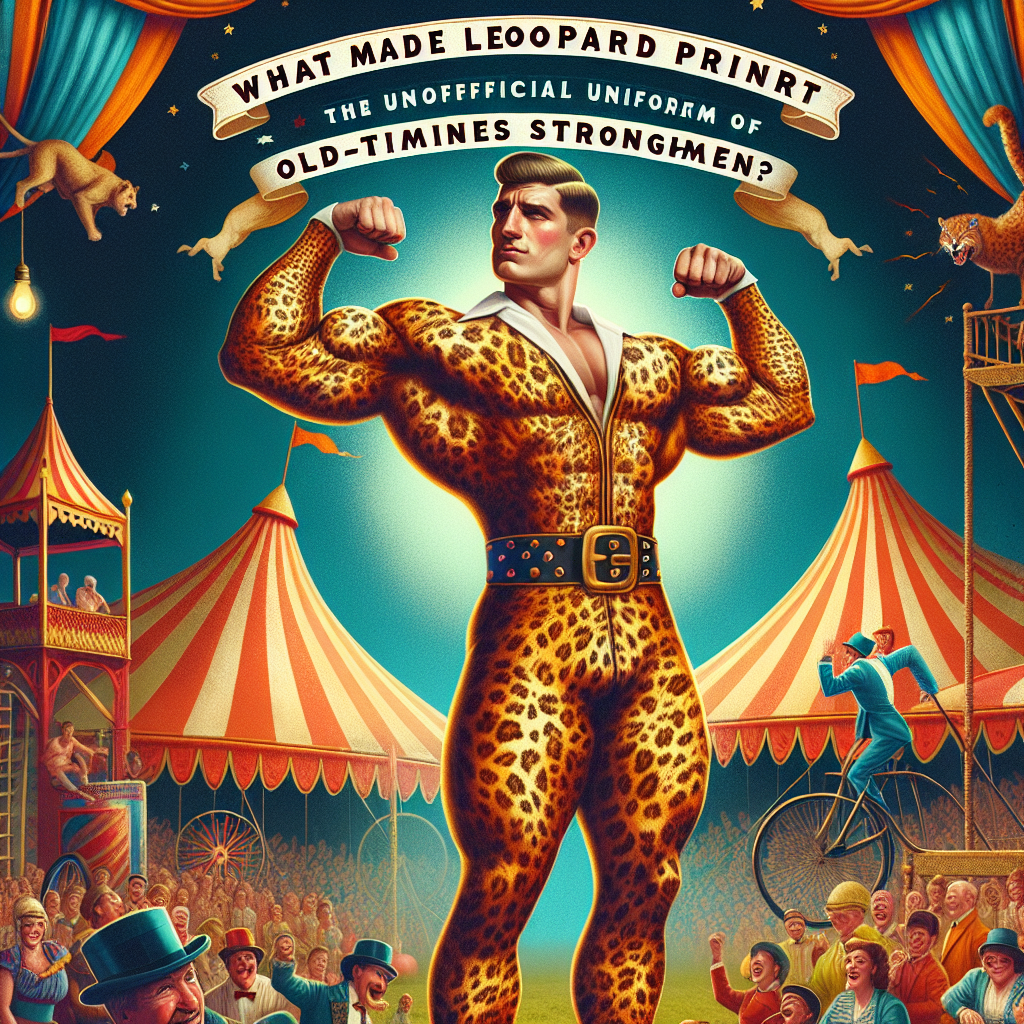 What made leopard print the unofficial uniform of old-timey circus ...