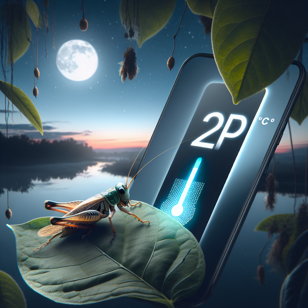 Why can you use a cricket's chirps as a surprisingly accurate ...