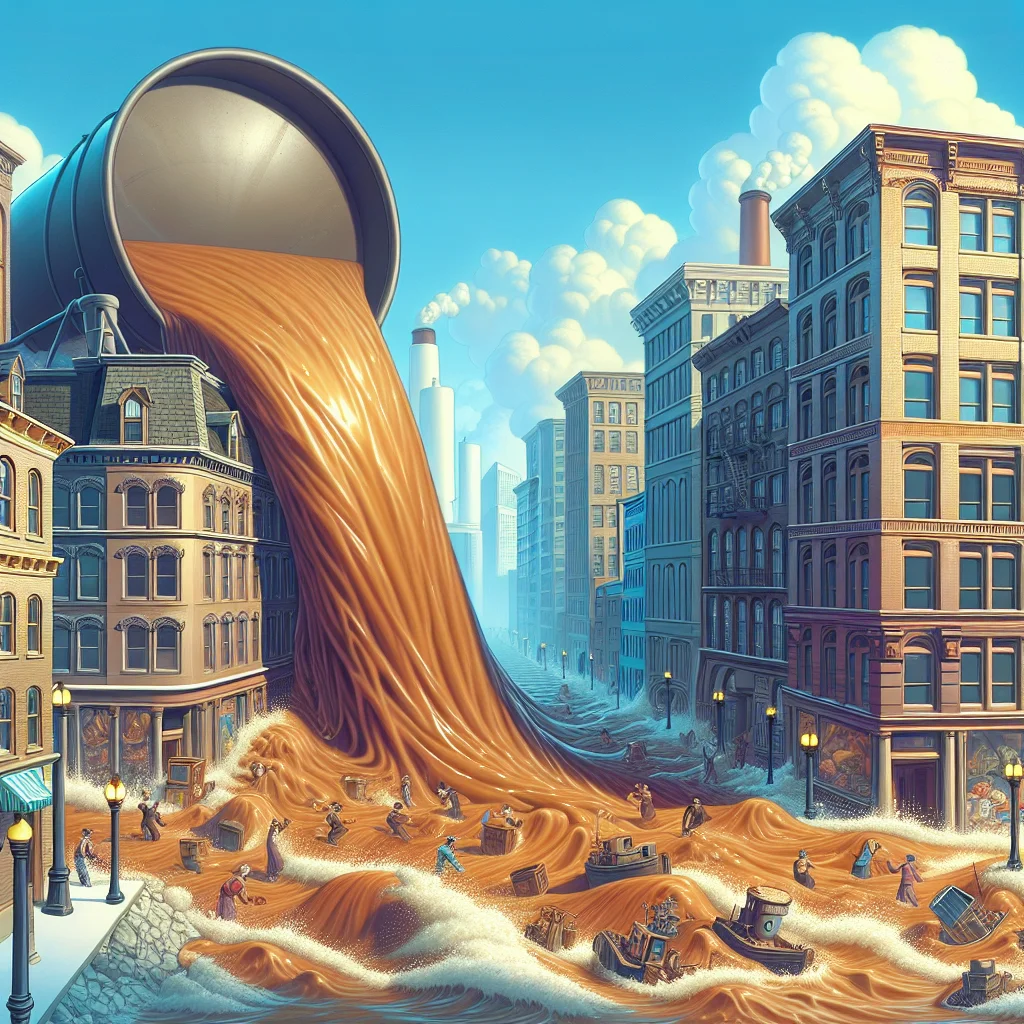 Why did a massive wave of molasses once flood Boston and travel faster ...