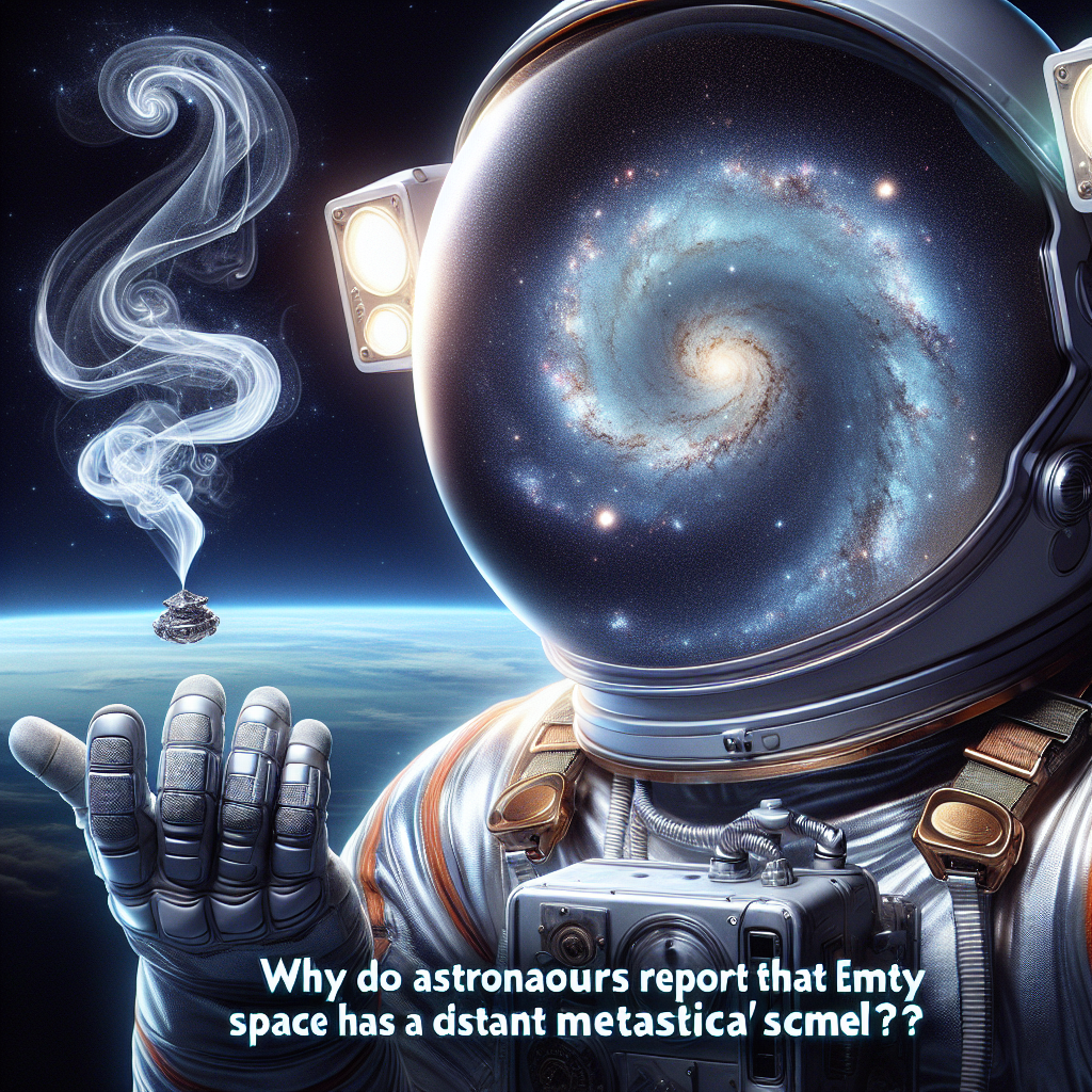 Why do astronauts report that empty space has a distinct metallic smell ...