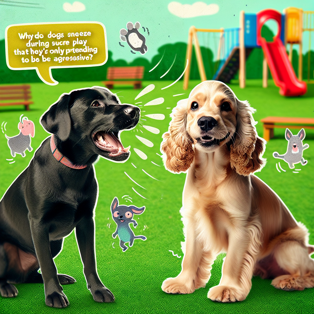 Why do dogs sneeze during play to signal that they are only pretending ...