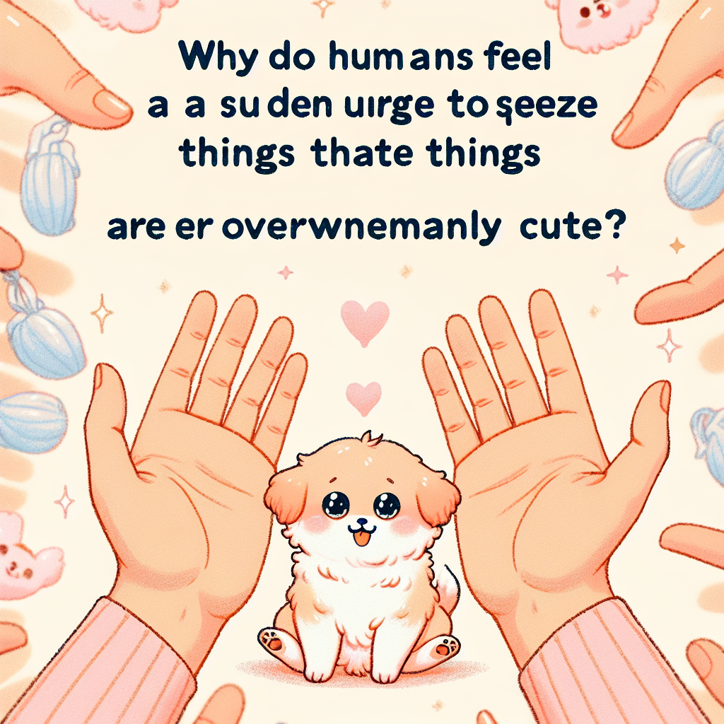 Why do humans feel a sudden urge to squeeze things that are ...