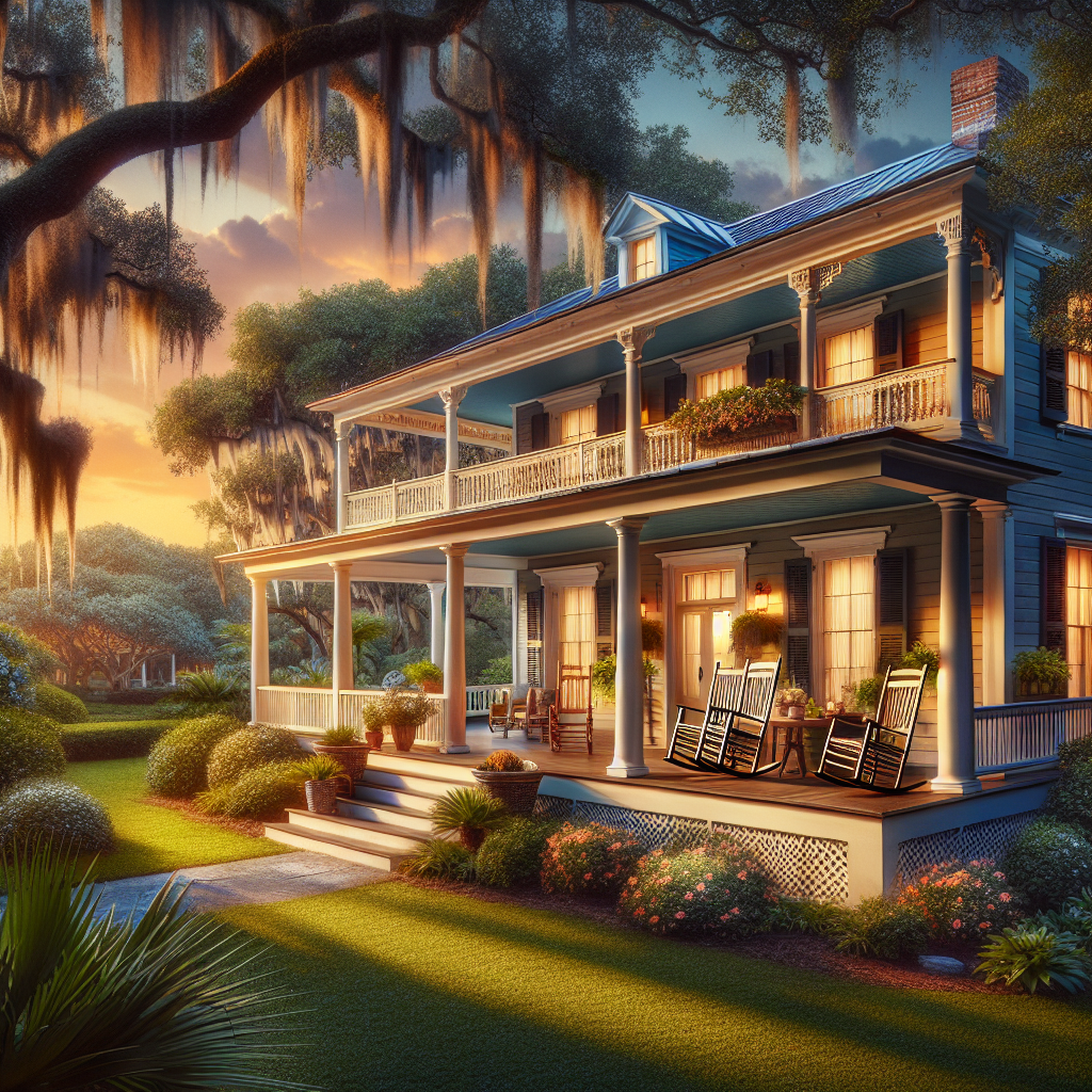 Why do many traditional Southern homes feature a porch ceiling painted ...