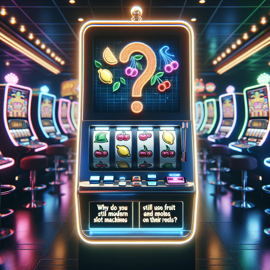 Why do modern slot machines still use fruit symbols like cherries and ...