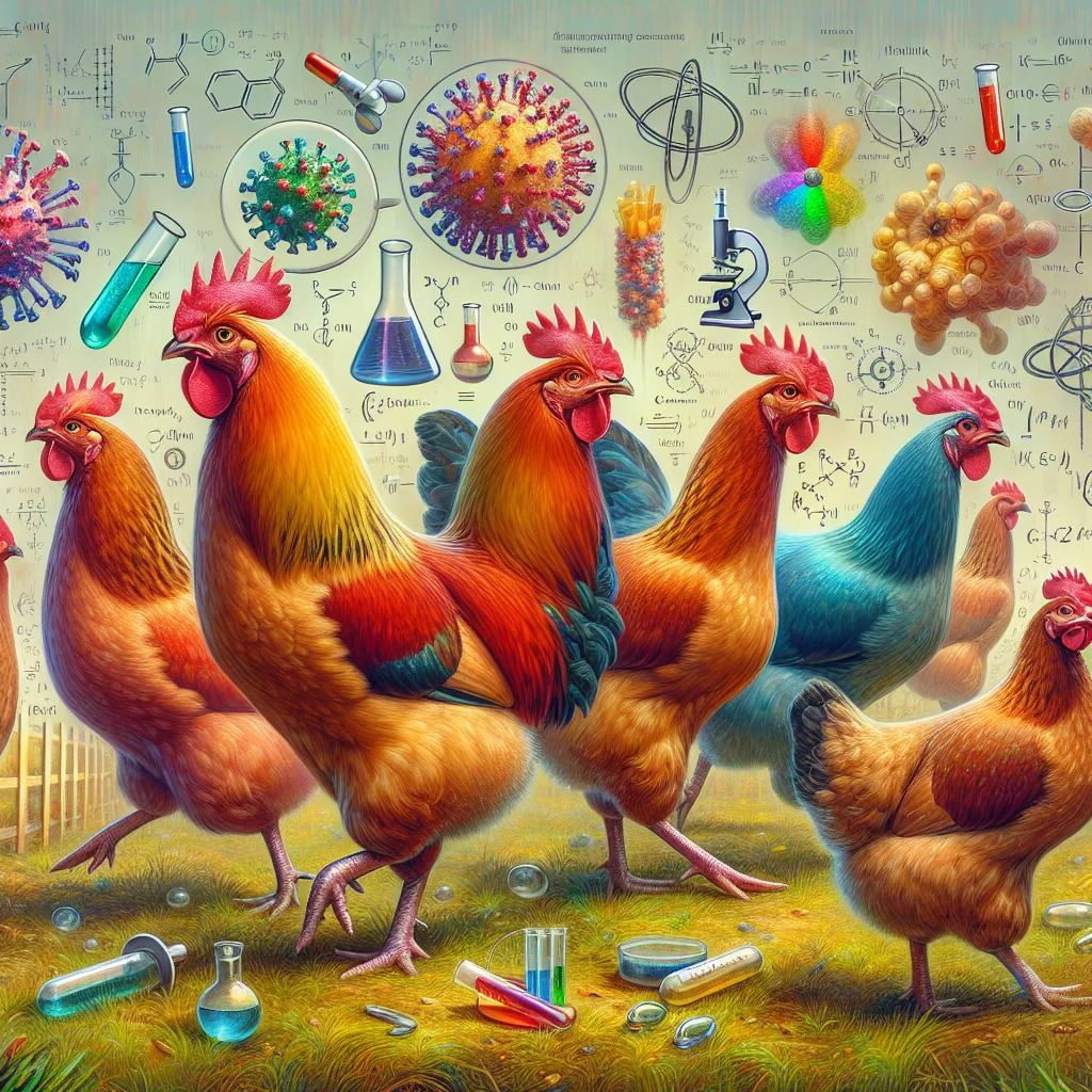 Why do pet chickens bob their heads while walking to stabilize their ...