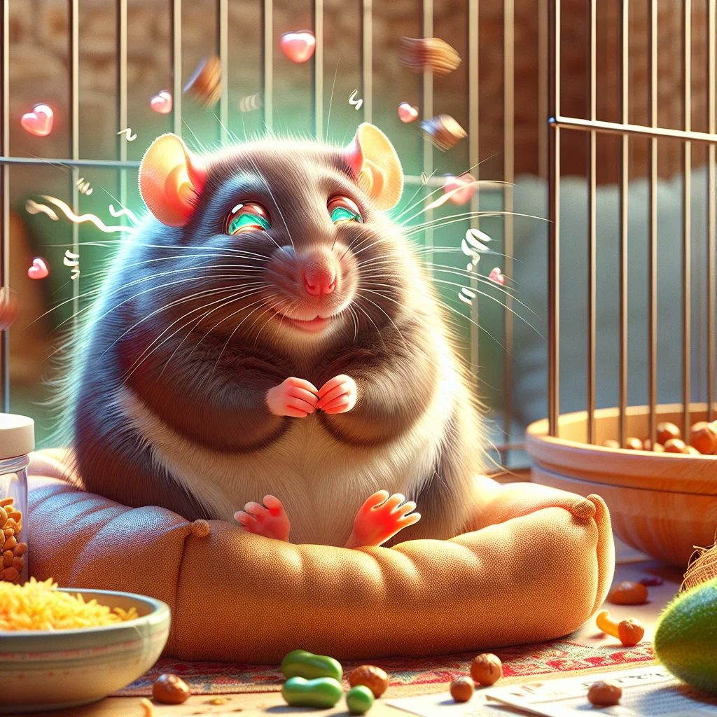 Why do pet rats vibrate their eyeballs in a behavior known as boggling ...
