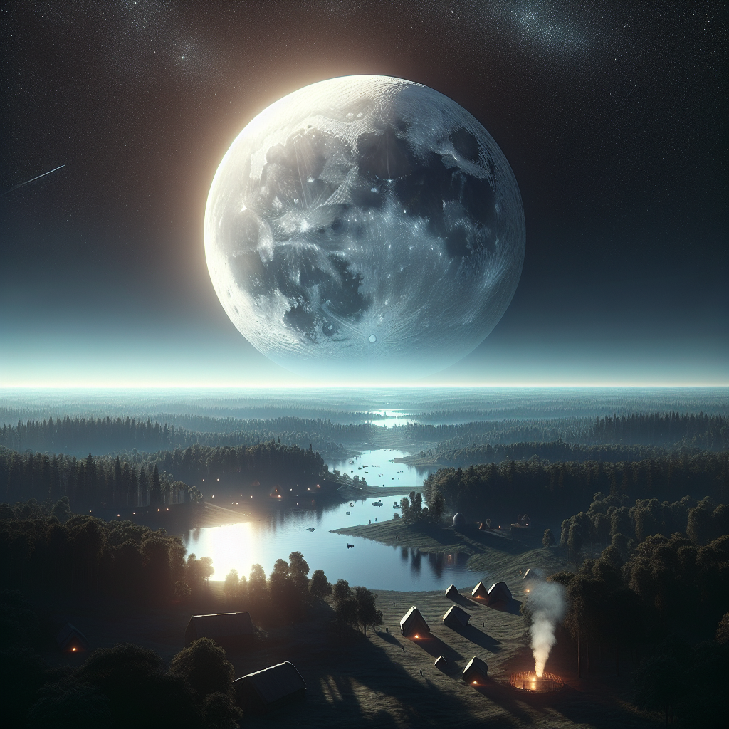 Why does the moon look so much bigger when it is near the horizon ...