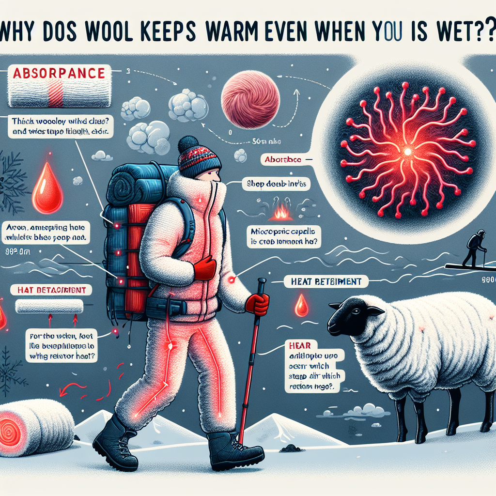 Why does wool keep you warm even when it is wet? | UsefulBS