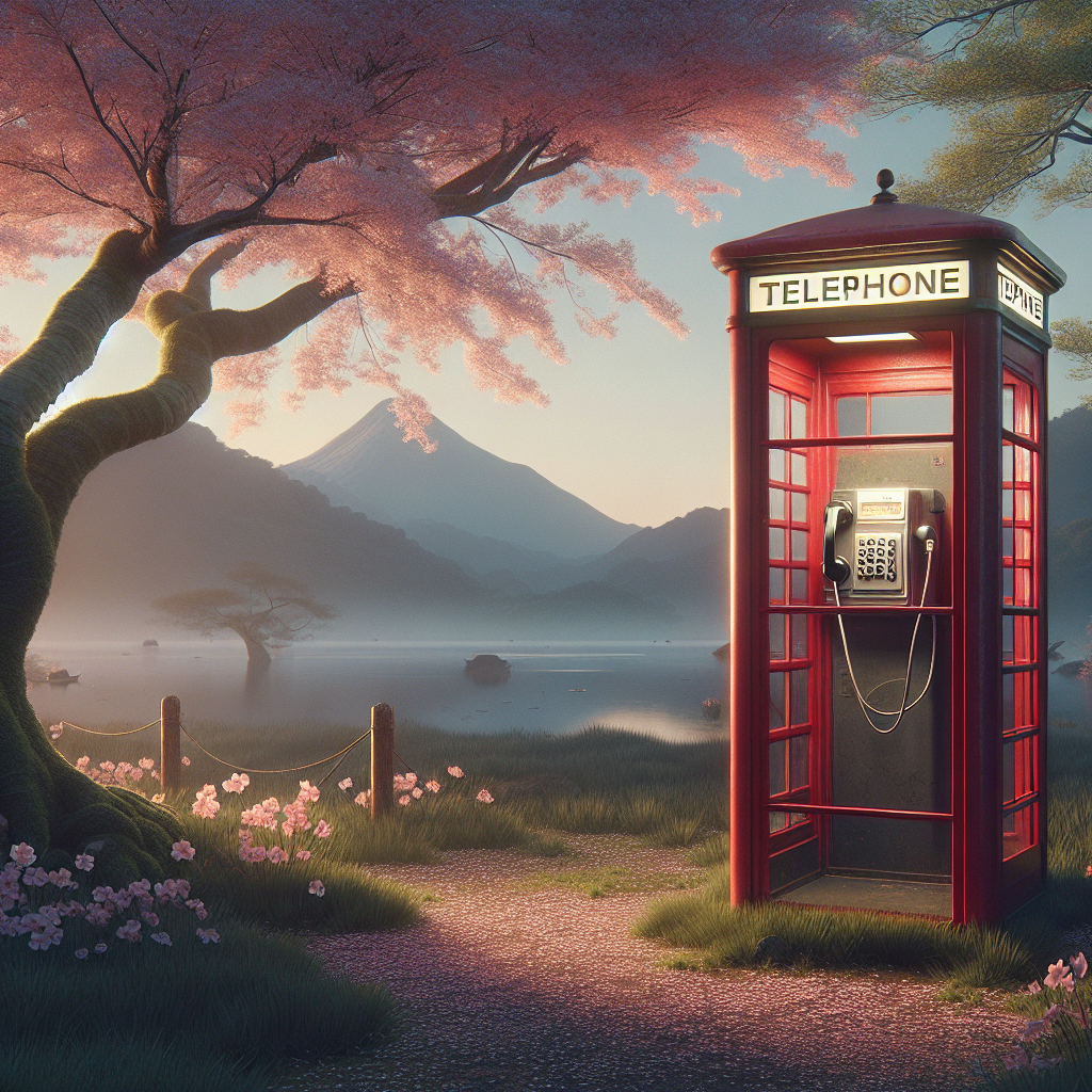 Why is there an unconnected telephone booth in Japan for talking to the ...