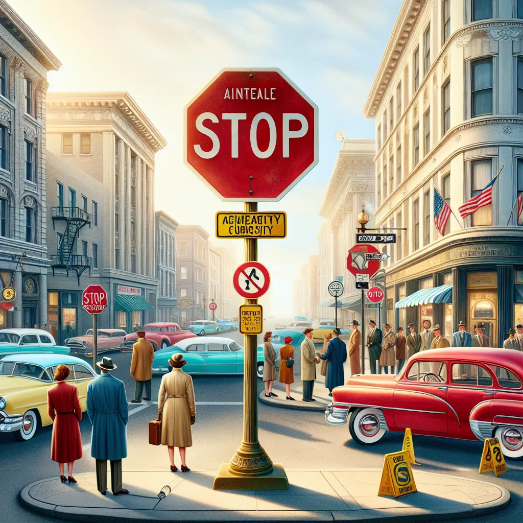 Why was the first official stop sign actually yellow instead of red ...