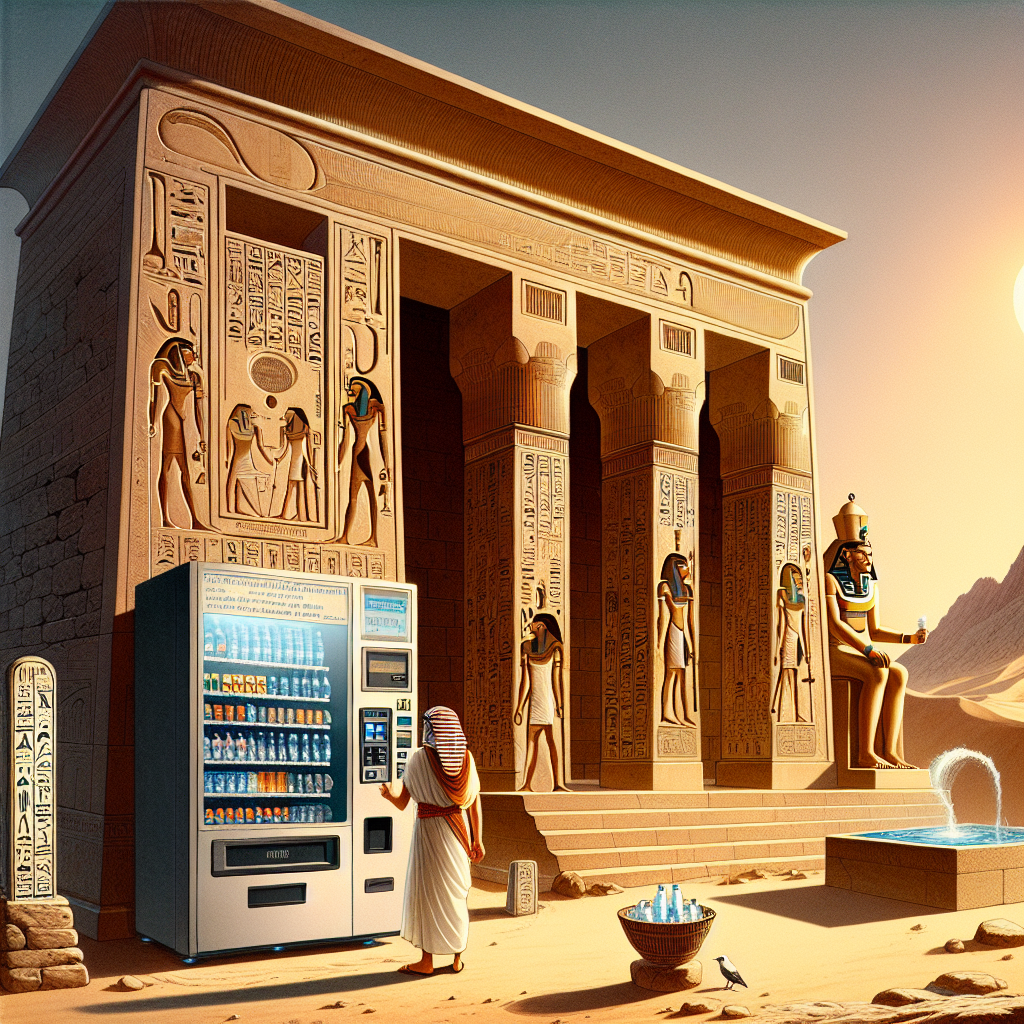 Why was the world’s first vending machine designed to dispense holy ...