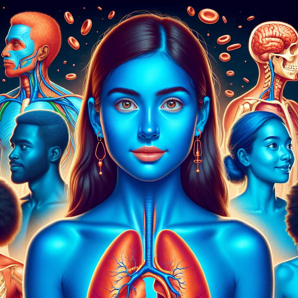 Why would humans have bright blue skin if our blood used copper instead ...